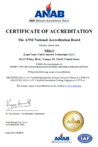 ANSI / DoD 8140 Certifications - Mile2 Cybersecurity Institute