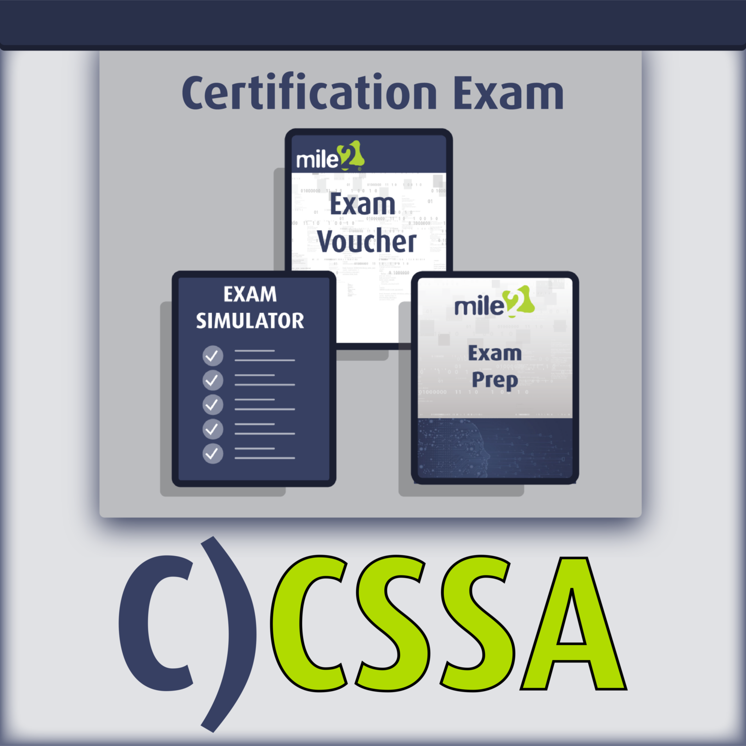 C)CSSA: Certified Cybersecurity Systems Auditor - Exam Combo - Mile2 ...